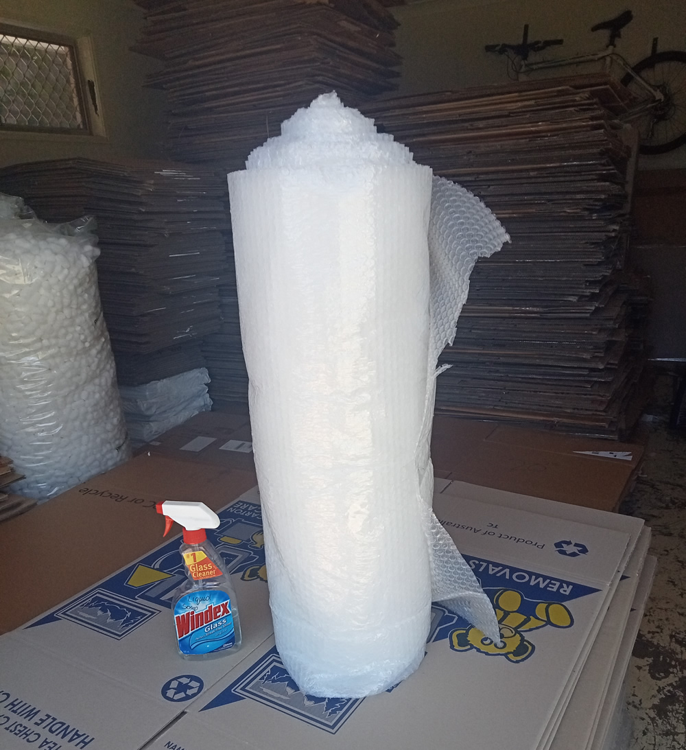 Bubble Wrap (20m x 50cm) $15 - Gold Coast Box Recyclers